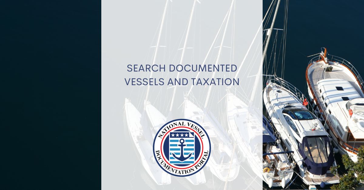 Search Documented Vessels: Taxes - NVDC Documentation LLC
